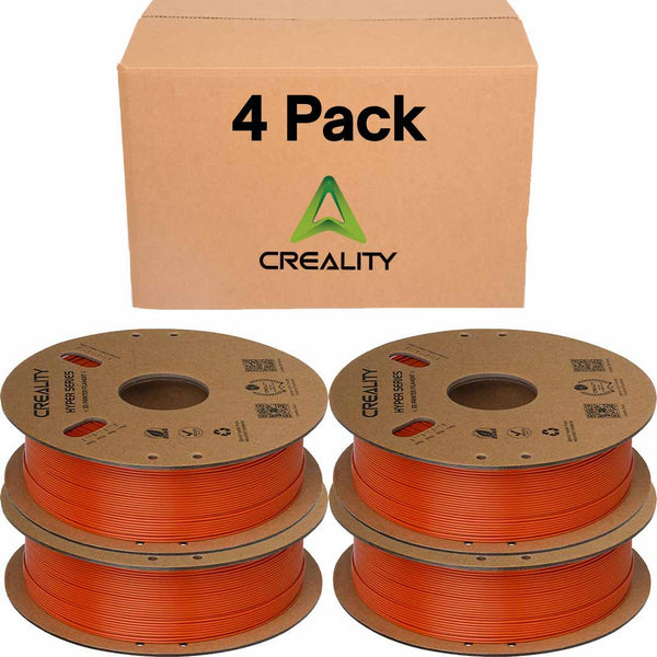 Creality Hyper PLA 3D Printer Filament 4 Pack - 1.75mm, 1kg Spool, Up ...
