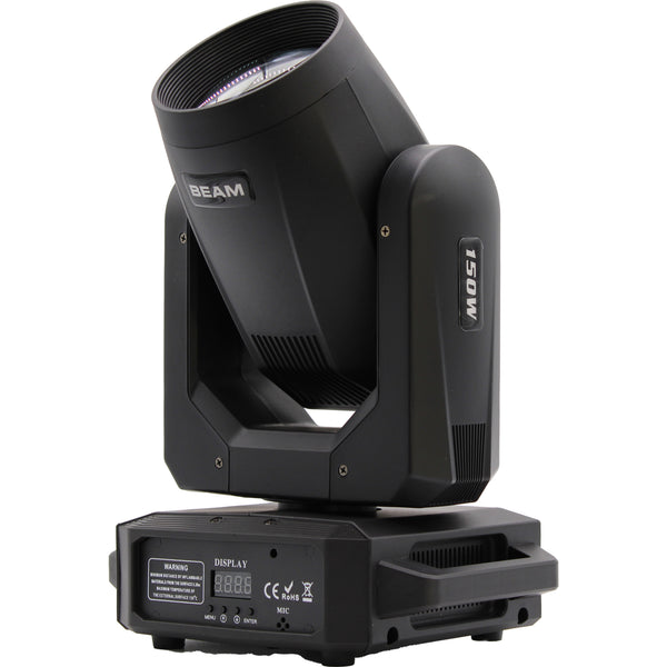 Jaspertronics™ 150W LED Beam Moving Head Stage Light with GOBO, 18-Fac ...