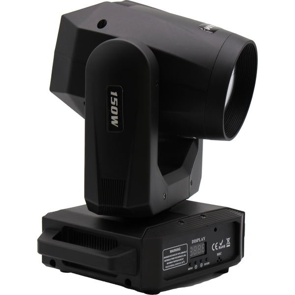 Jaspertronics™ 150W LED Beam Moving Head Stage Light with GOBO, 18-Fac ...