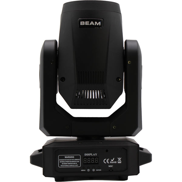 Jaspertronics™ 150W LED Beam Moving Head Stage Light with GOBO, 18-Fac ...